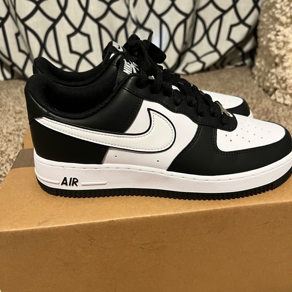 Nike | Shoes | Nike Air Force 7 Panda Swoosh | Poshmark